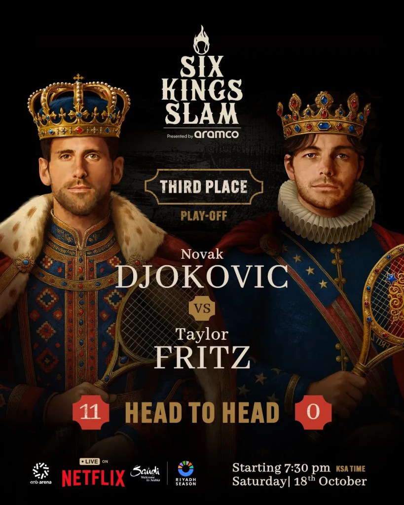 Six Kings Slam Netflix – Sinner vs Alcaraz, Match Time, How to Watch