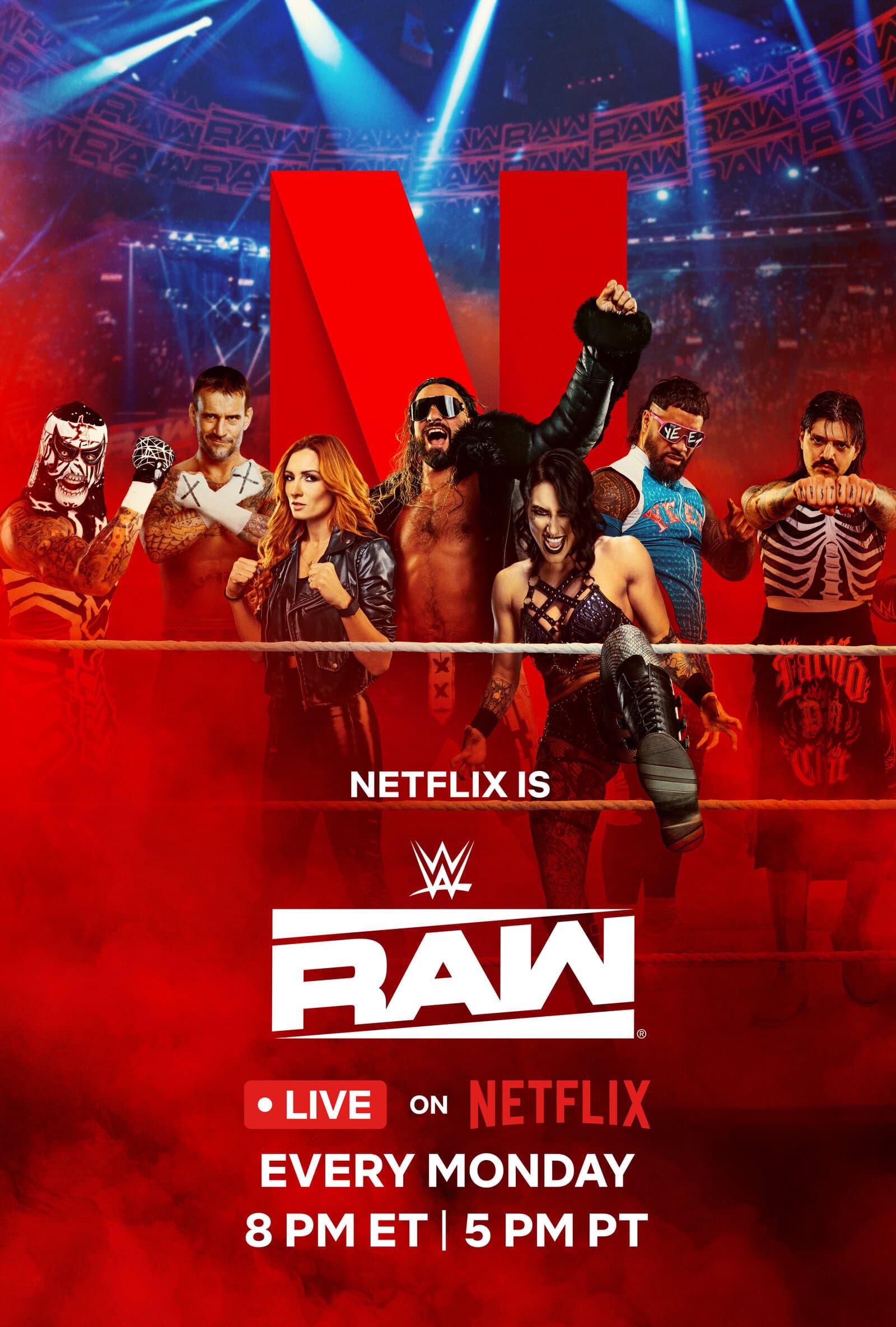 WWE on Netflix: New Trailer and Superstar Posters Ahead of January Debut